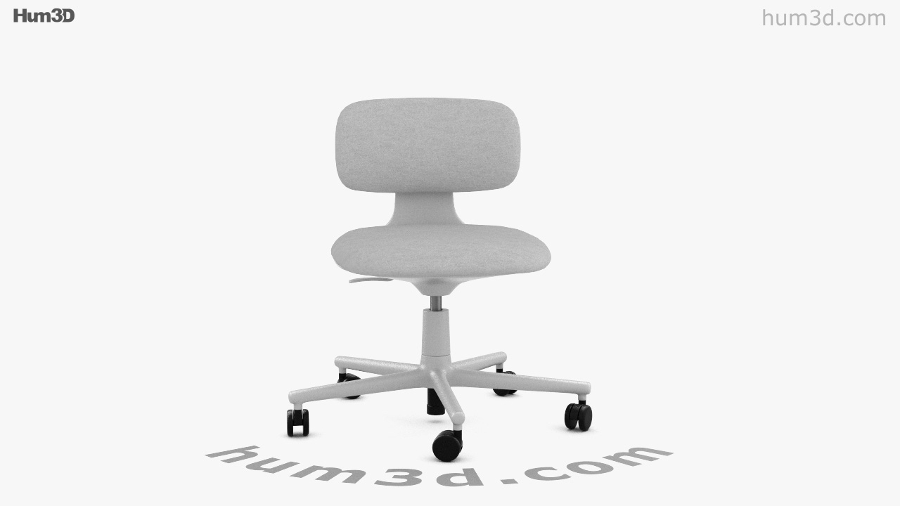 360 view of Vitra Rookie Office chair 3D model - 3DModels store