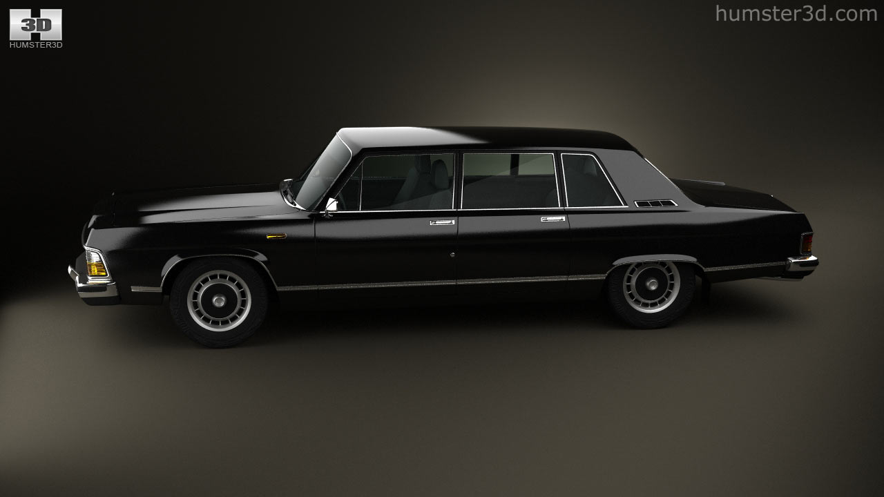 360 view of GAZ 14 Chaika 1976 3D model - 3DModels store