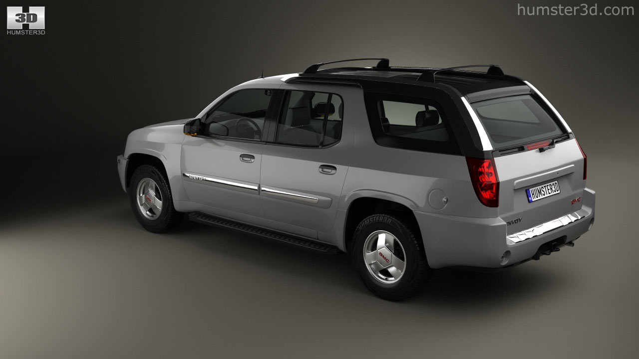 360 view of GMC Envoy XUV 2009 3D model - 3DModels store