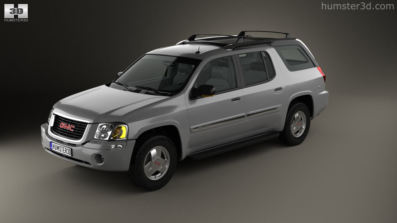 360 view of GMC Envoy XUV 2009 3D model - 3DModels store