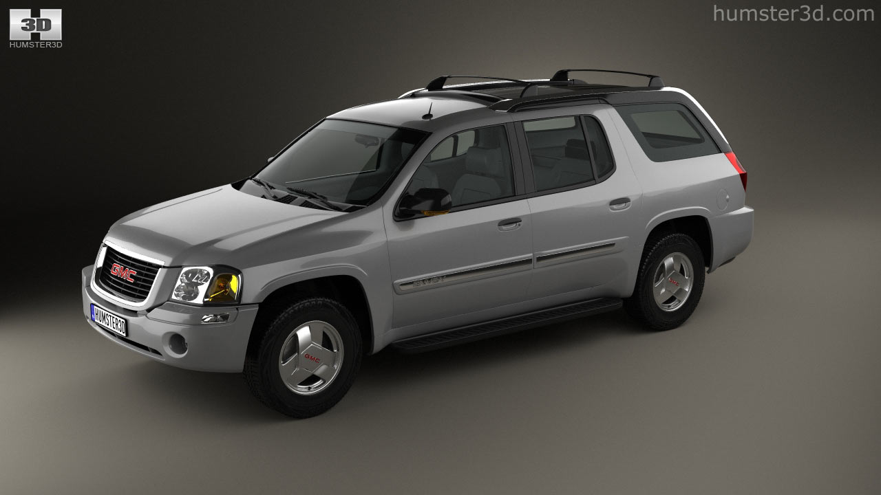 360 view of GMC Envoy XUV 2009 3D model - 3DModels store