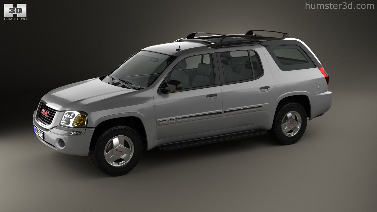 360 view of GMC Envoy XUV 2009 3D model - 3DModels store