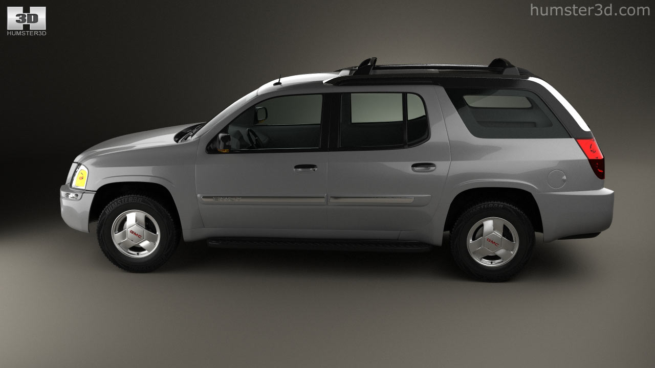 360 view of GMC Envoy XUV 2009 3D model - 3DModels store