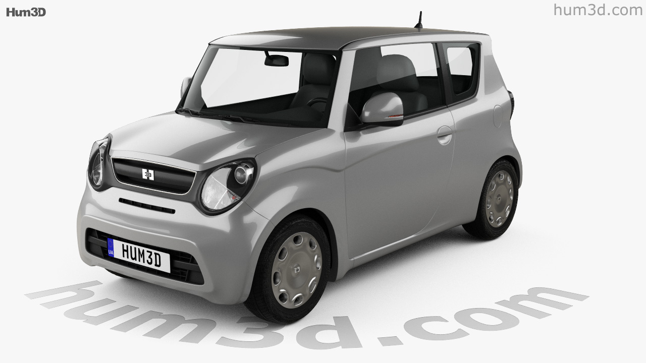 360 view of Generic hatchback 3-door 2018 3D model - 3DModels store