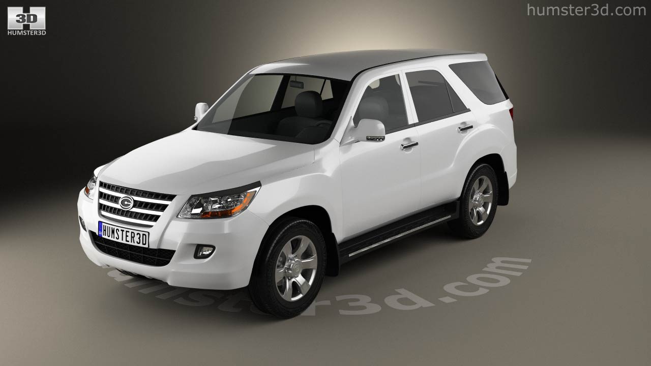360 view of Gonow G5 2015 3D model - 3DModels store