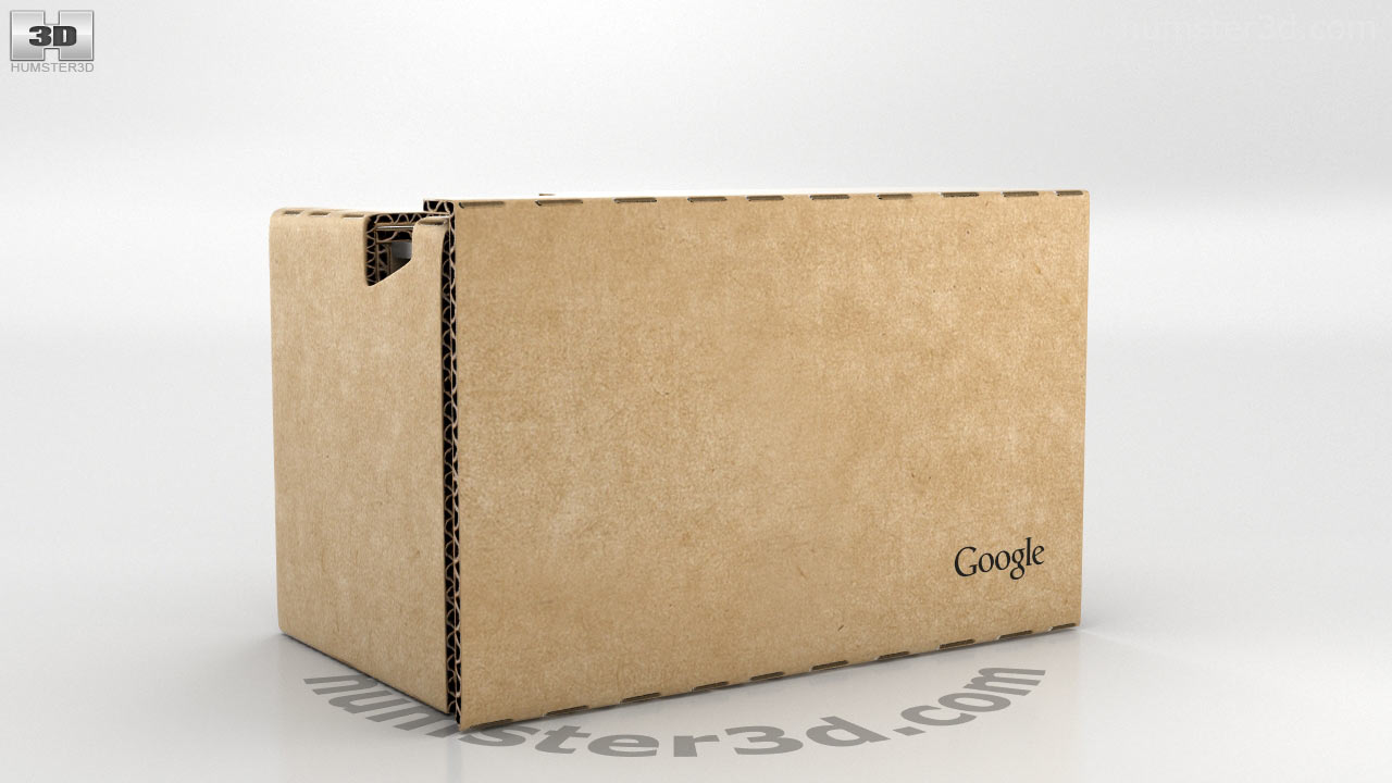 360 view of Google Cardboard 3D model - 3DModels store