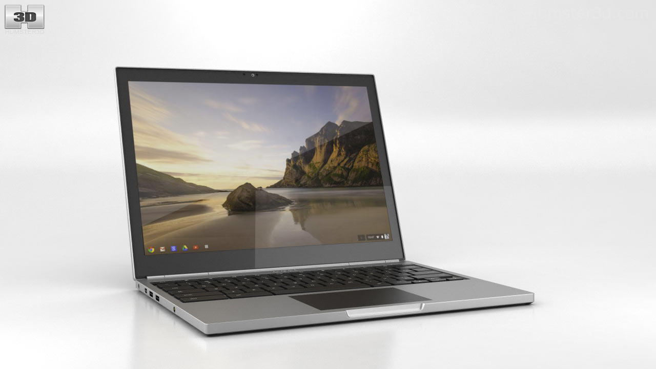 360 view of Google Chromebook Pixel 3D model - 3DModels store