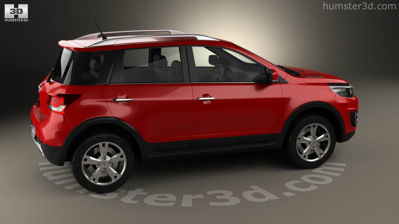 360 view of Great Wall Haval M4 2019 3D model - 3DModels store