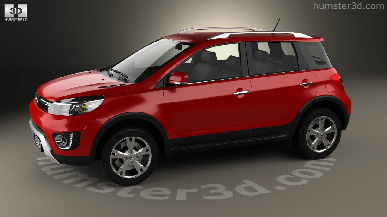 360 view of Great Wall Haval M4 2019 3D model - 3DModels store