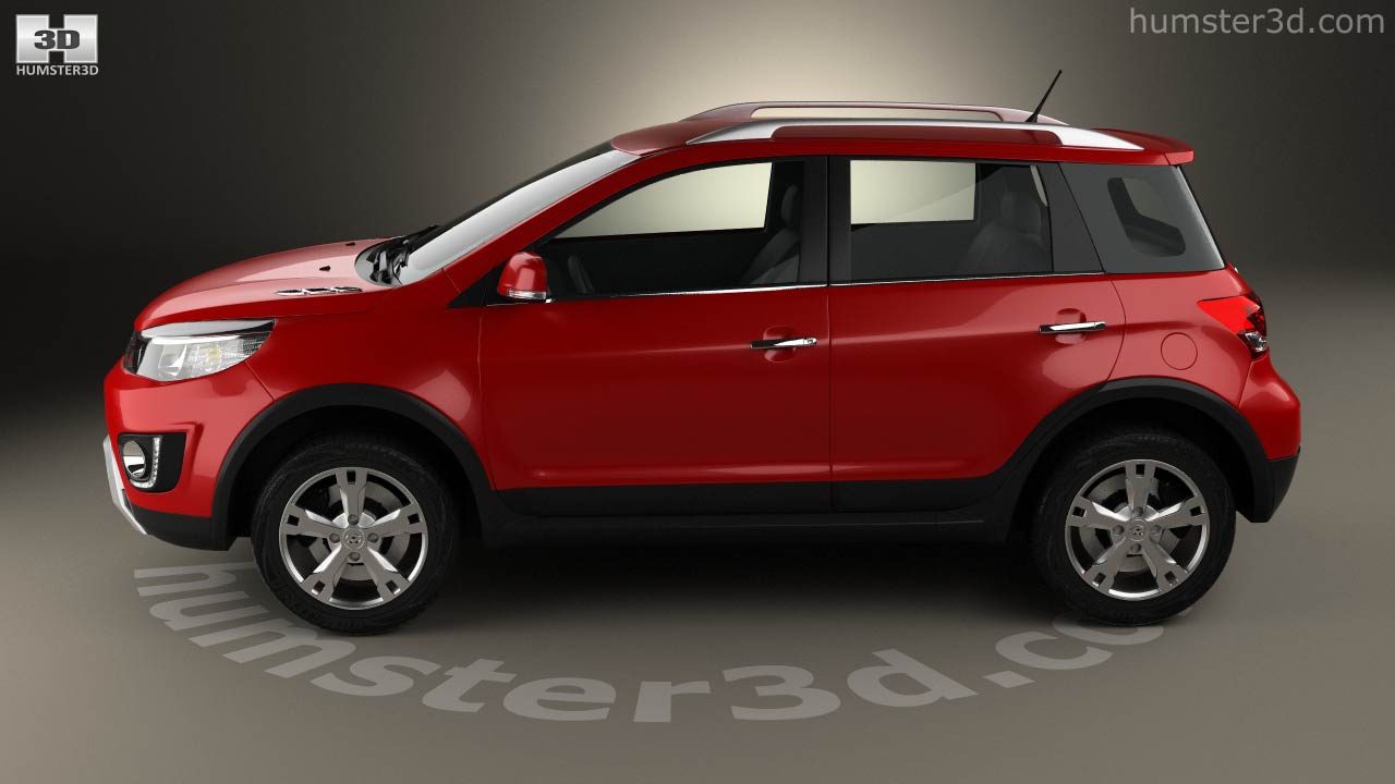 360 view of Great Wall Haval M4 2019 3D model - 3DModels store