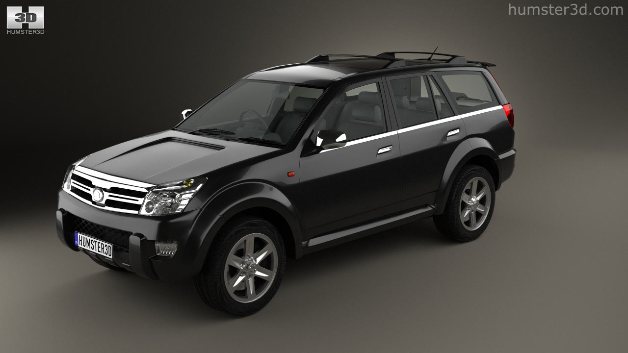 360 view of Great Wall Hover (Haval) H3 2012 3D model - 3DModels store