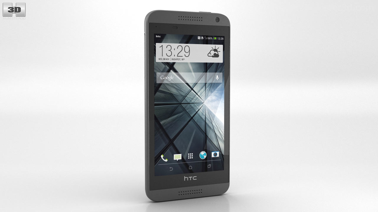 360 view of HTC Desire 610 Gray 3D model - 3DModels store