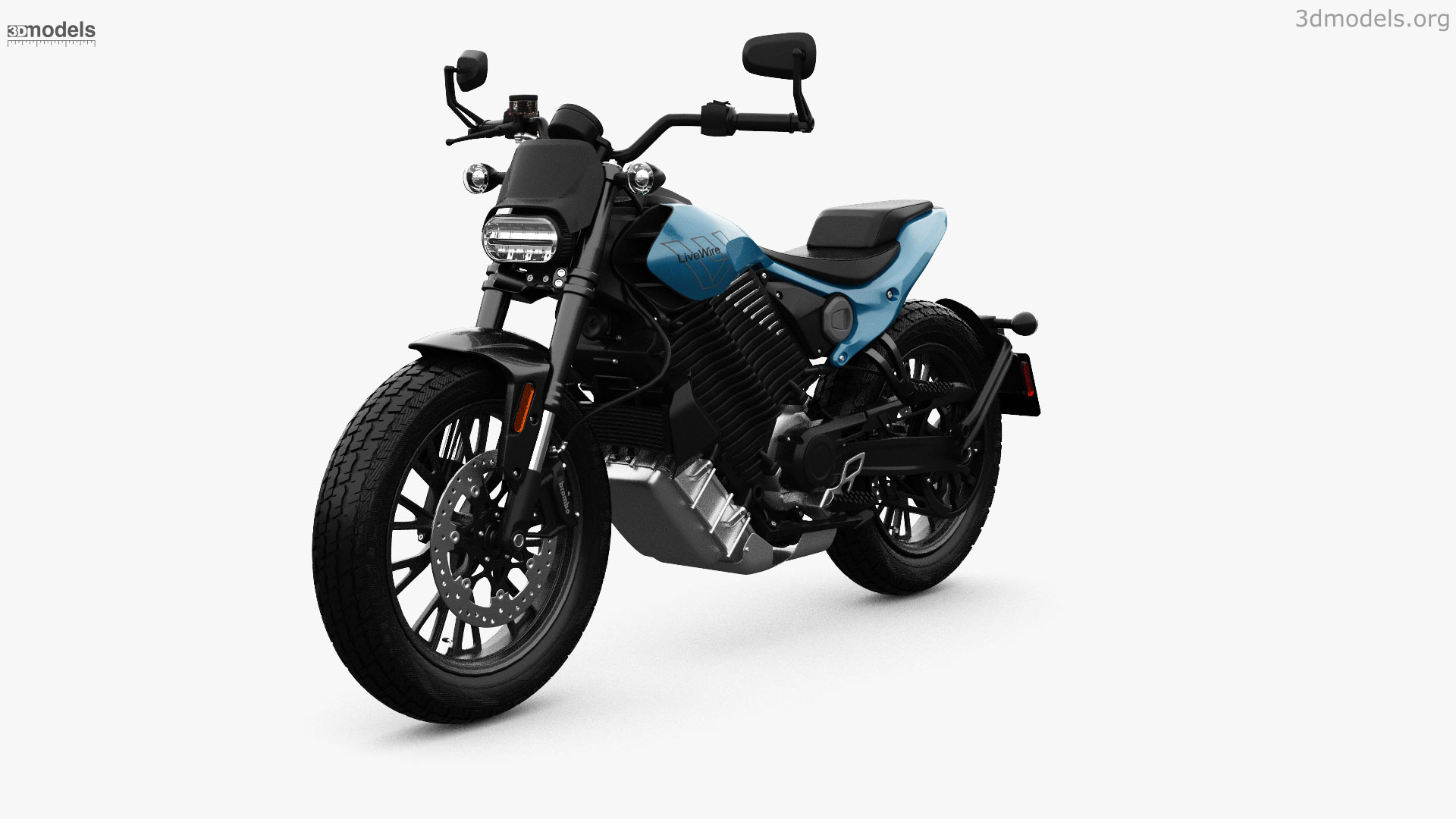 360 view of Harley-Davidson LiveWire S2 Del Mar 2025 3D model ...