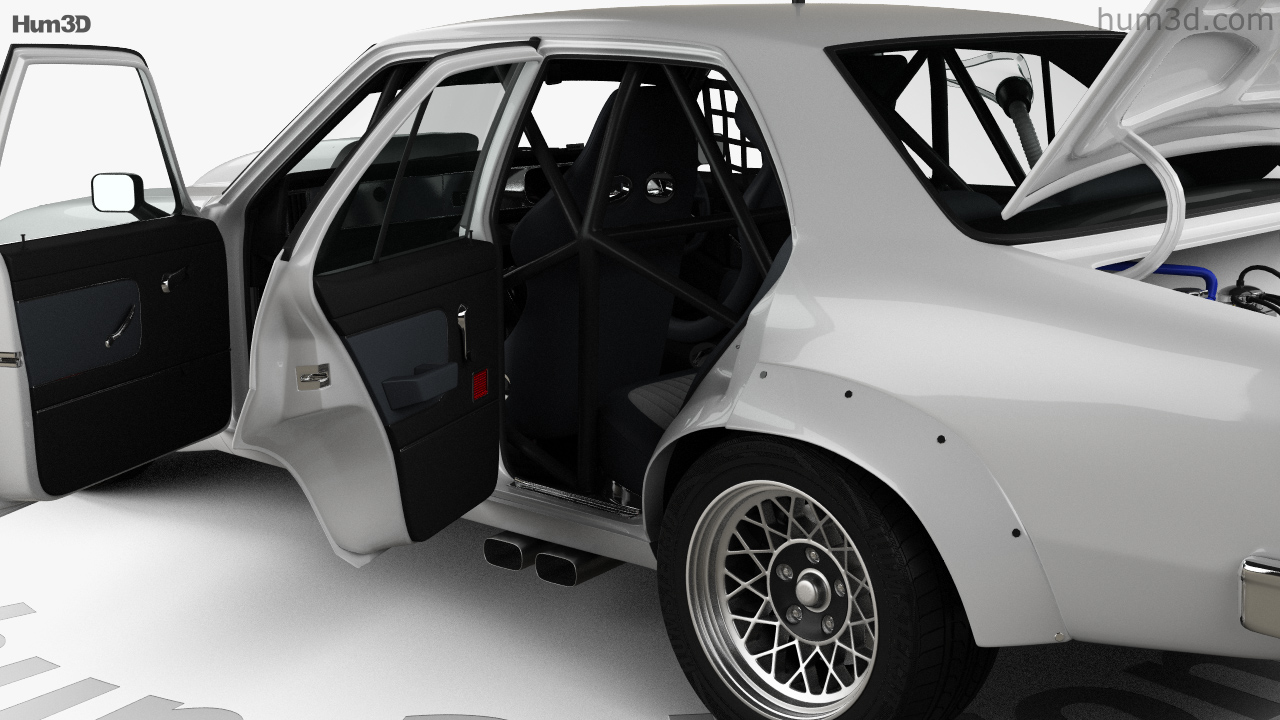 360 view of Holden Torana 4-door Race Car with HQ interior 1977 3D ...