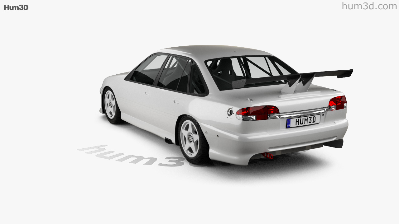 360 view of Holden Commodore Race Car 1995 3D model - 3DModels store