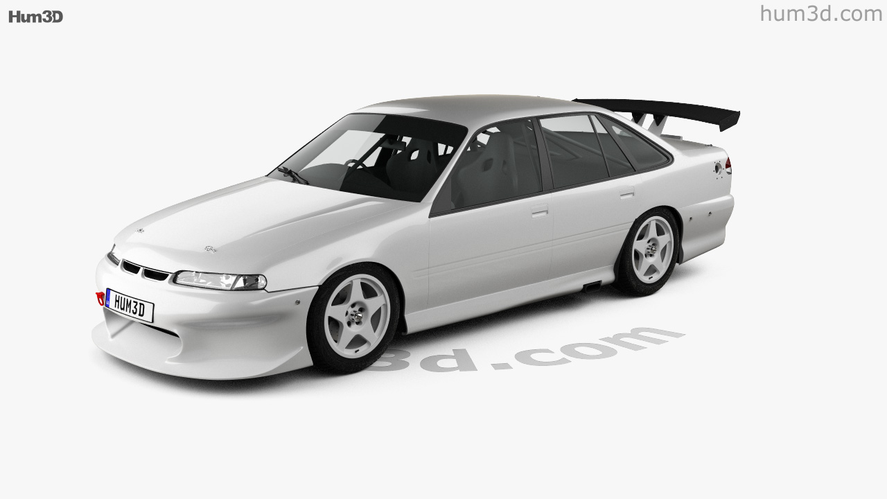 360 view of Holden Commodore Race Car 1995 3D model - 3DModels store