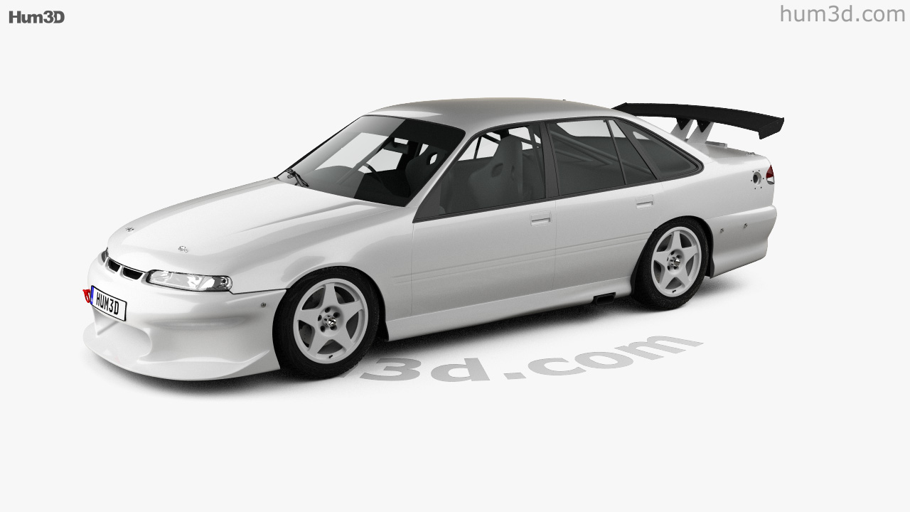 360 view of Holden Commodore Race Car 1995 3D model - 3DModels store