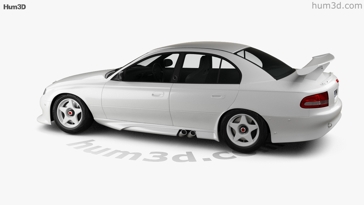 360 view of Holden Commodore Race Car sedan 2000 3D model - 3DModels store