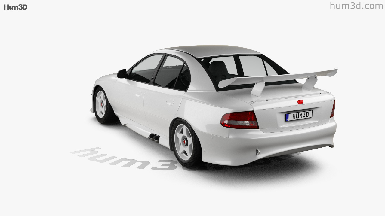 360 view of Holden Commodore Race Car sedan 2000 3D model - 3DModels store