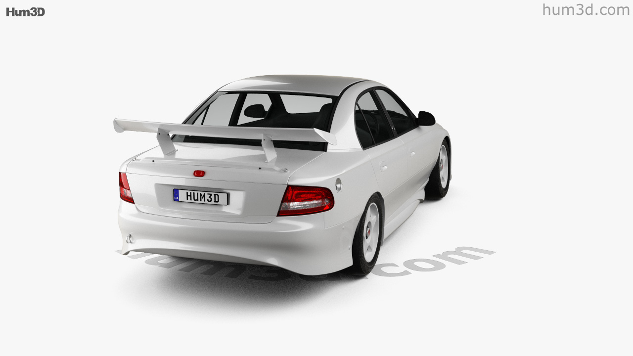 360 view of Holden Commodore Race Car sedan 2000 3D model - 3DModels store