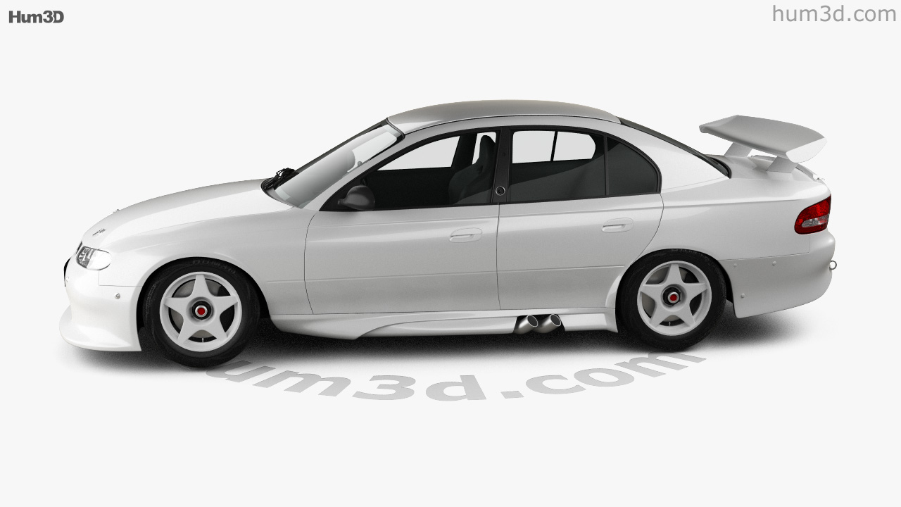 360 view of Holden Commodore Race Car sedan 2000 3D model - 3DModels store