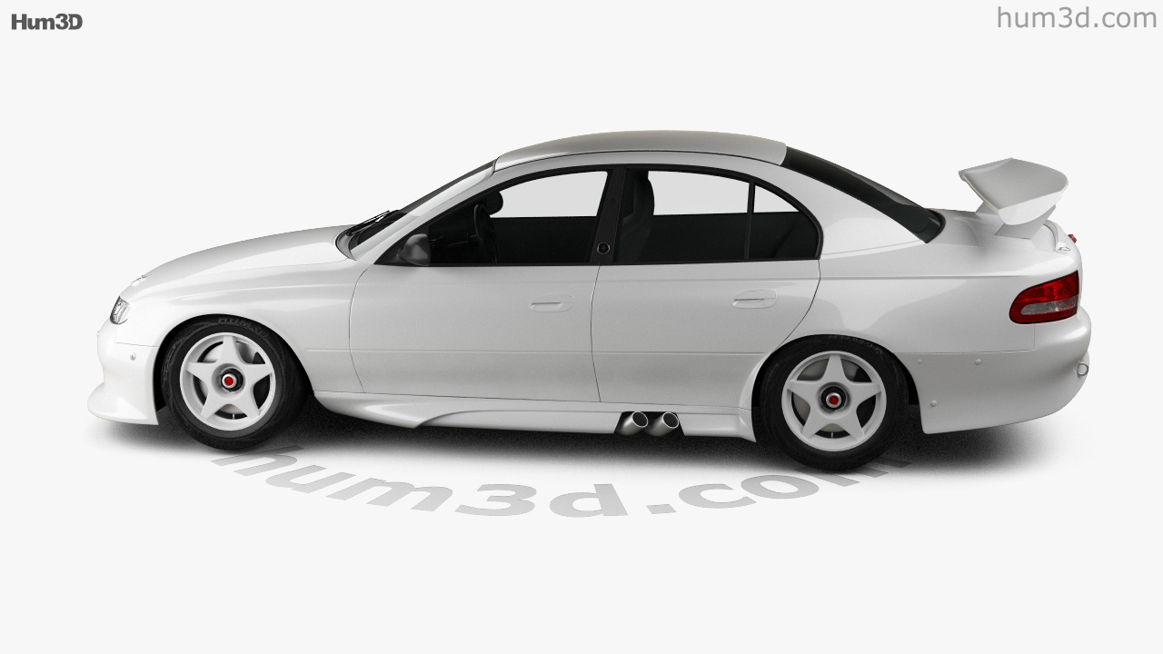 360 view of Holden Commodore Race Car sedan 2000 3D model - 3DModels store