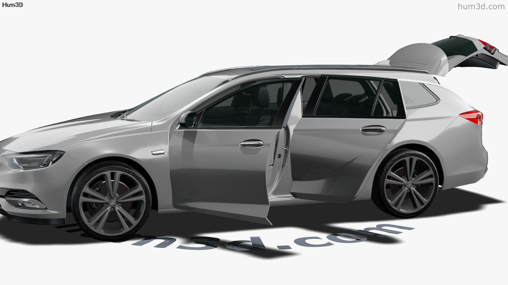 360 view of Holden Commodore Sportwagon with HQ interior 2021 3D model ...