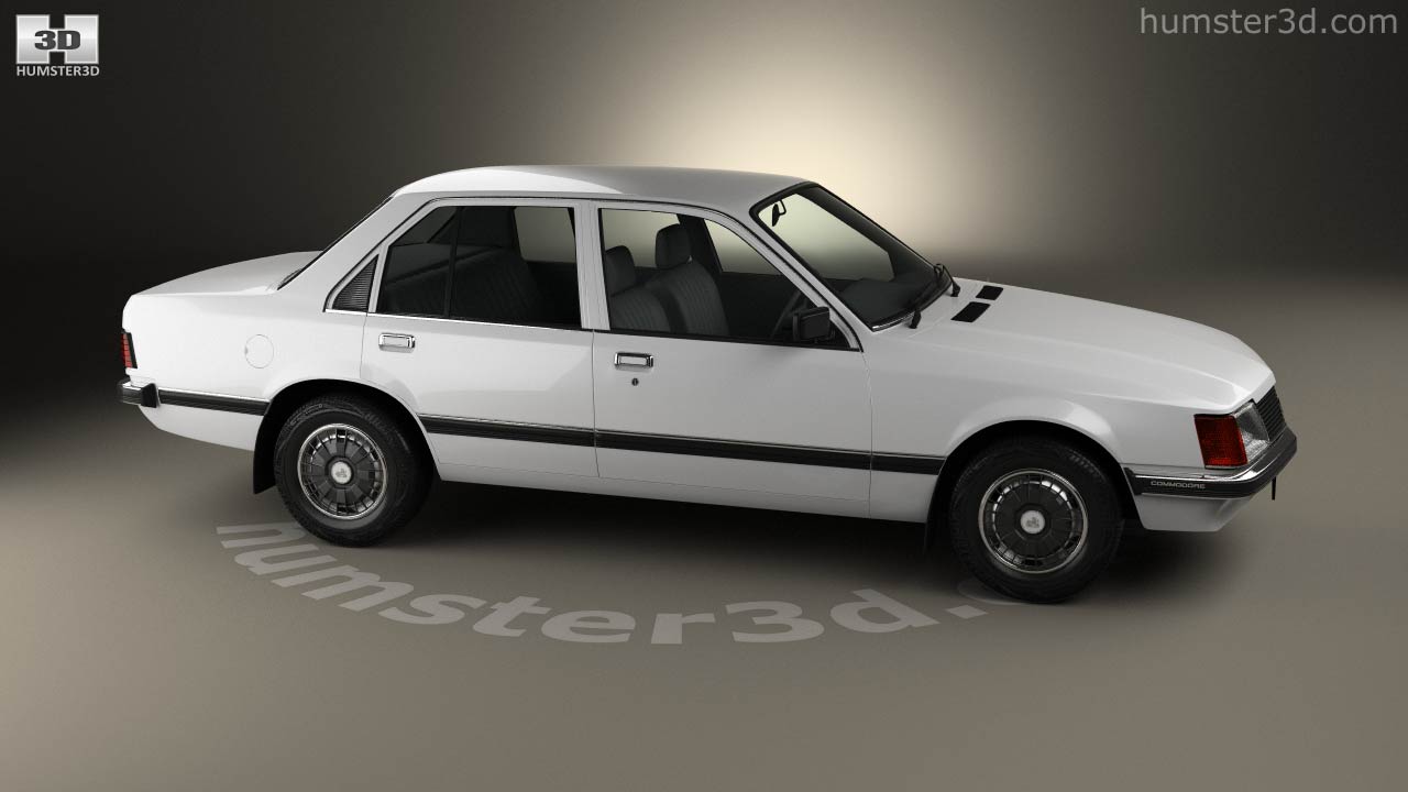360 view of Holden Commodore 1981 3D model - 3DModels store