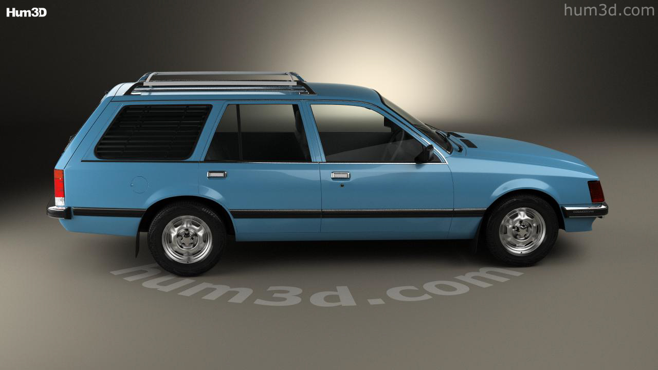 360 view of Holden Commodore Wagon 2018 3D model - 3DModels store