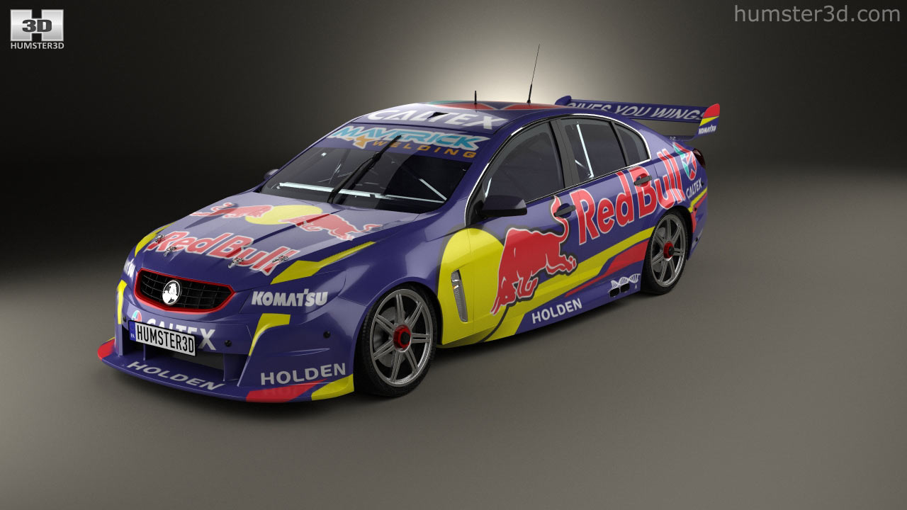 360 view of Holden Commodore VF Supercar 2013 3D model - 3DModels store