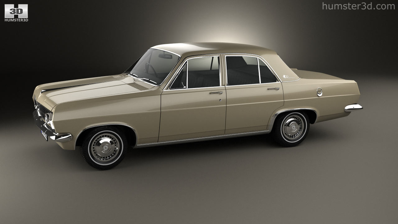 360 view of Holden HR Premier 1966 3D model - 3DModels store