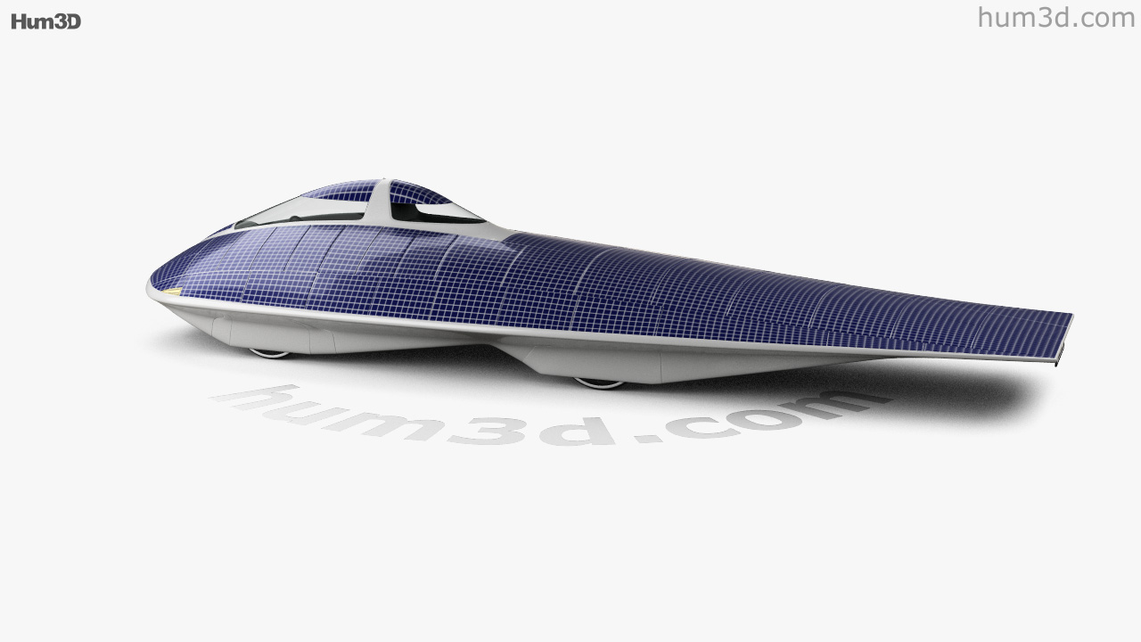 360 view of Honda Dream Solar Car 1998 3D model - 3DModels store