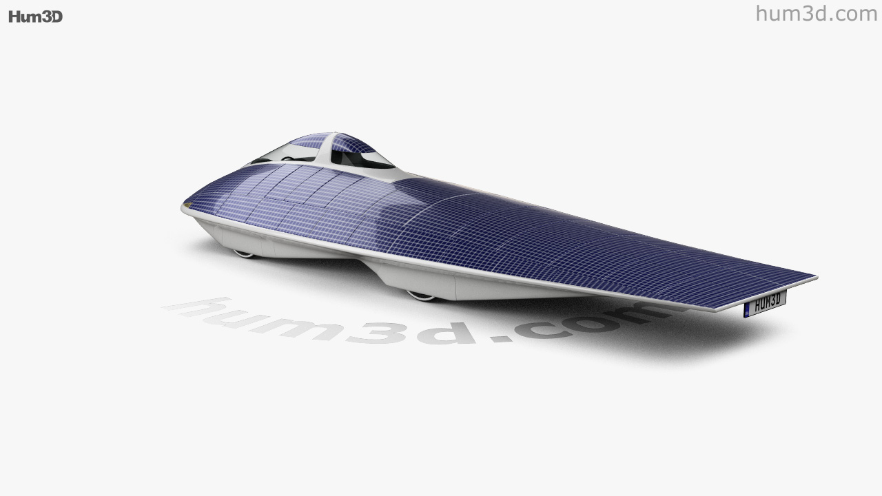 360 view of Honda Dream Solar Car 1998 3D model - 3DModels store