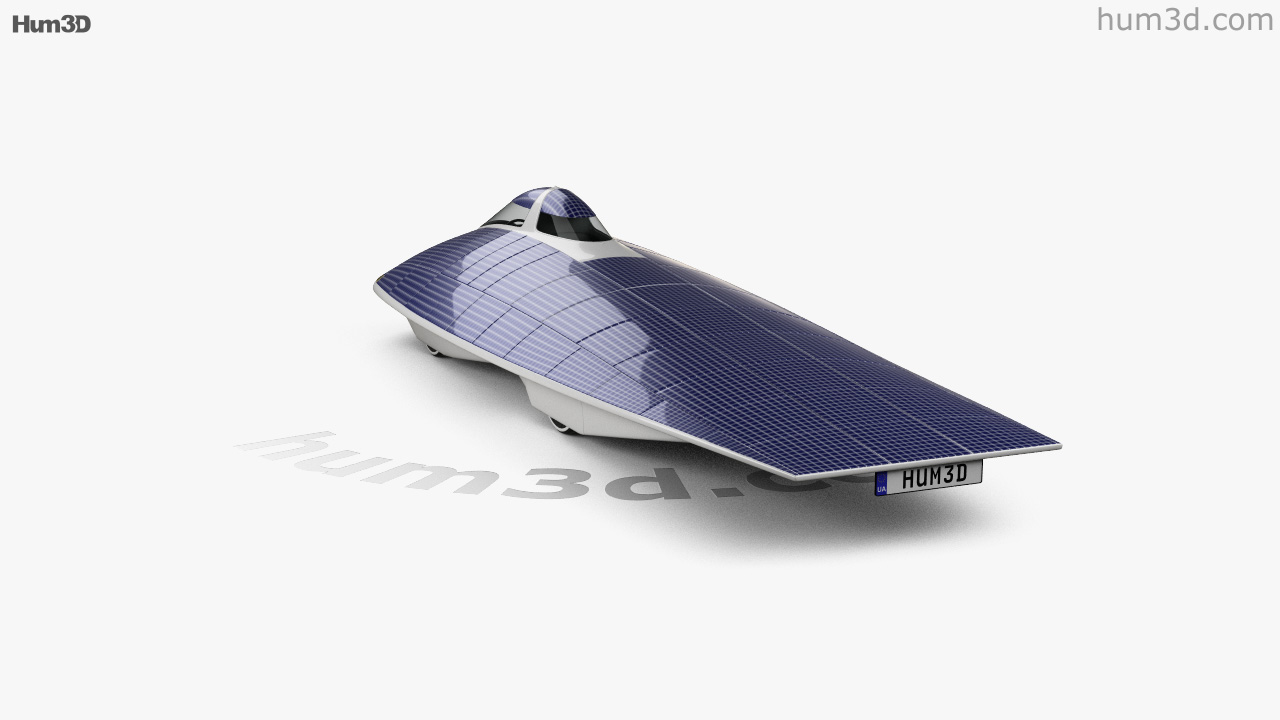360 view of Honda Dream Solar Car 1998 3D model - 3DModels store