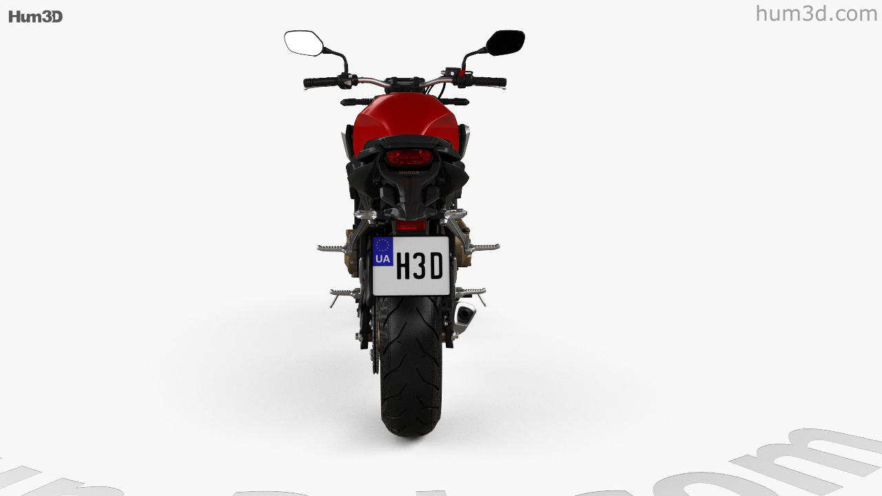 360 view of Honda CB650R 2019 3D model - 3DModels store
