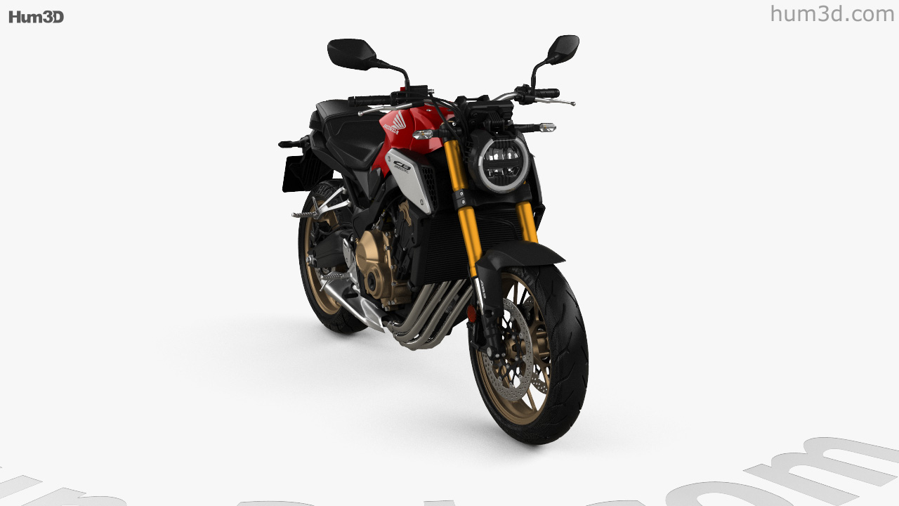 360 view of Honda CB650R 2019 3D model - 3DModels store
