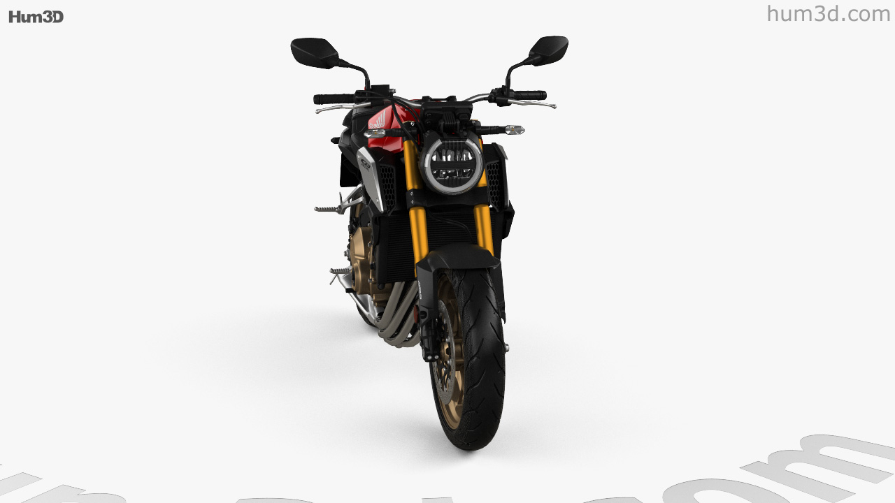 360 view of Honda CB650R 2019 3D model - 3DModels store