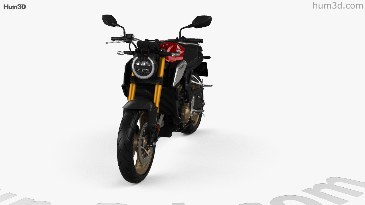 360 view of Honda CB650R 2019 3D model - 3DModels store