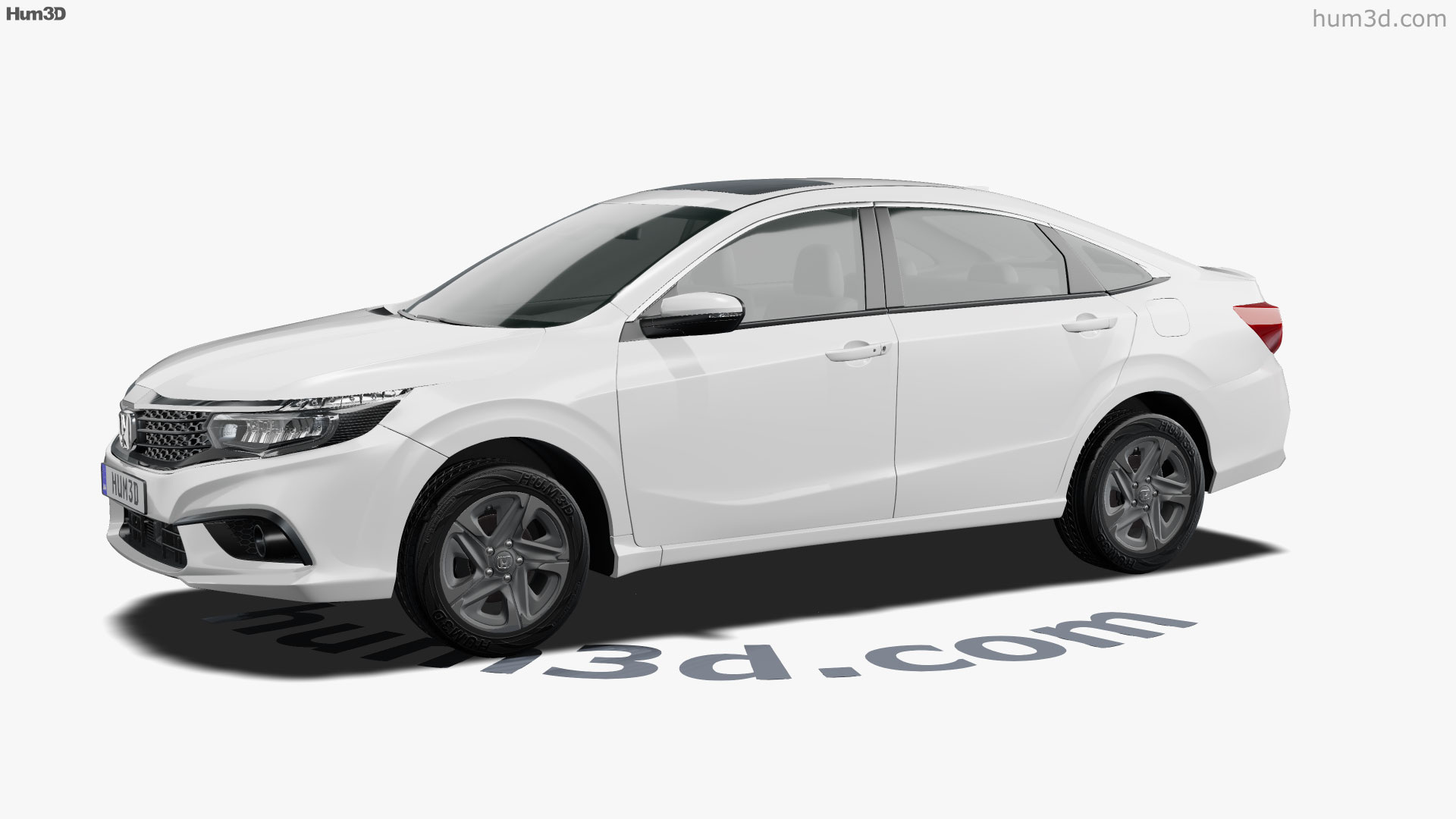 360 view of Honda Envix 2024 3D model - 3DModels store
