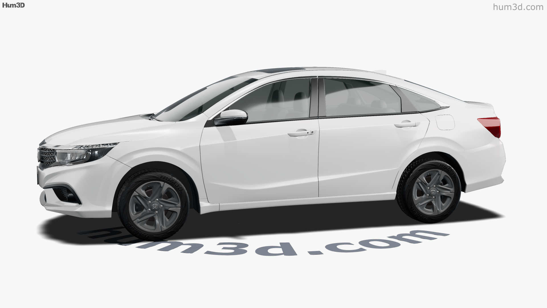 360 view of Honda Envix 2024 3D model - 3DModels store