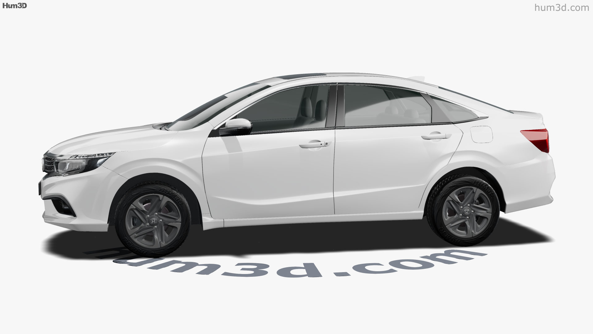 360 view of Honda Envix 2024 3D model - 3DModels store