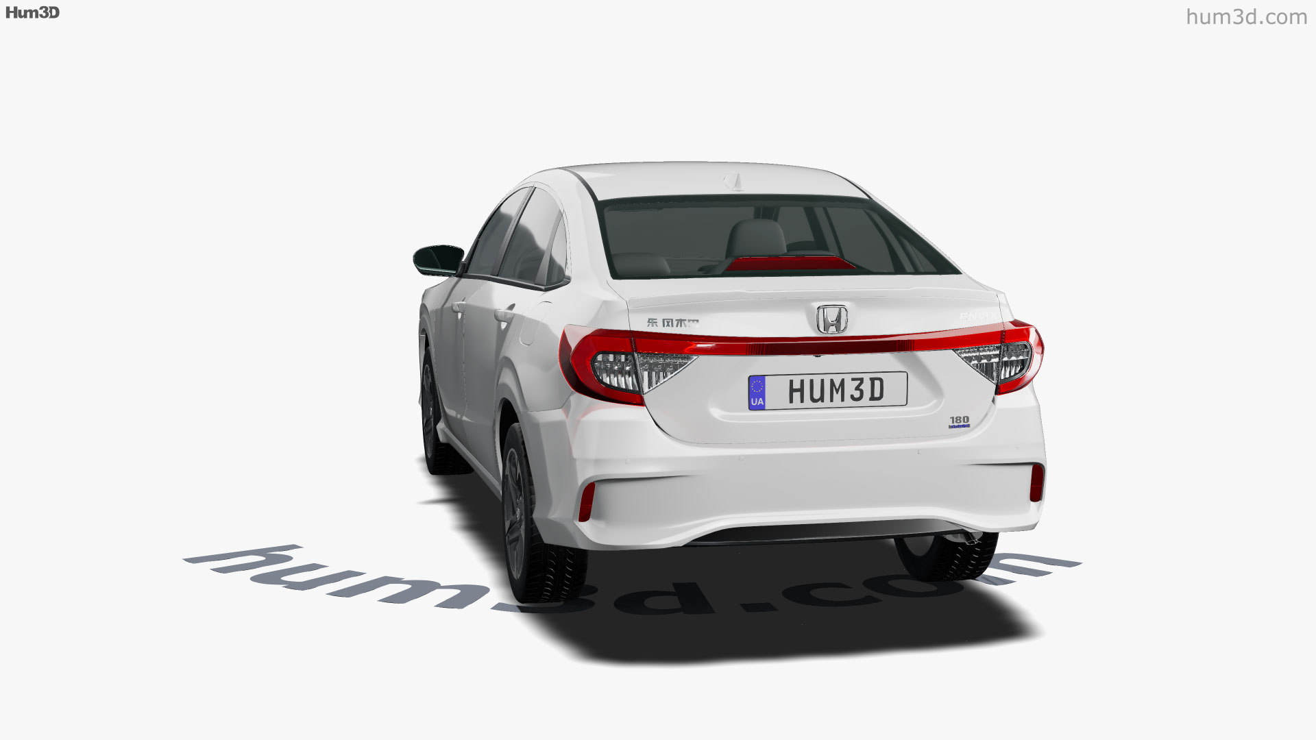 360 view of Honda Envix 2024 3D model - 3DModels store