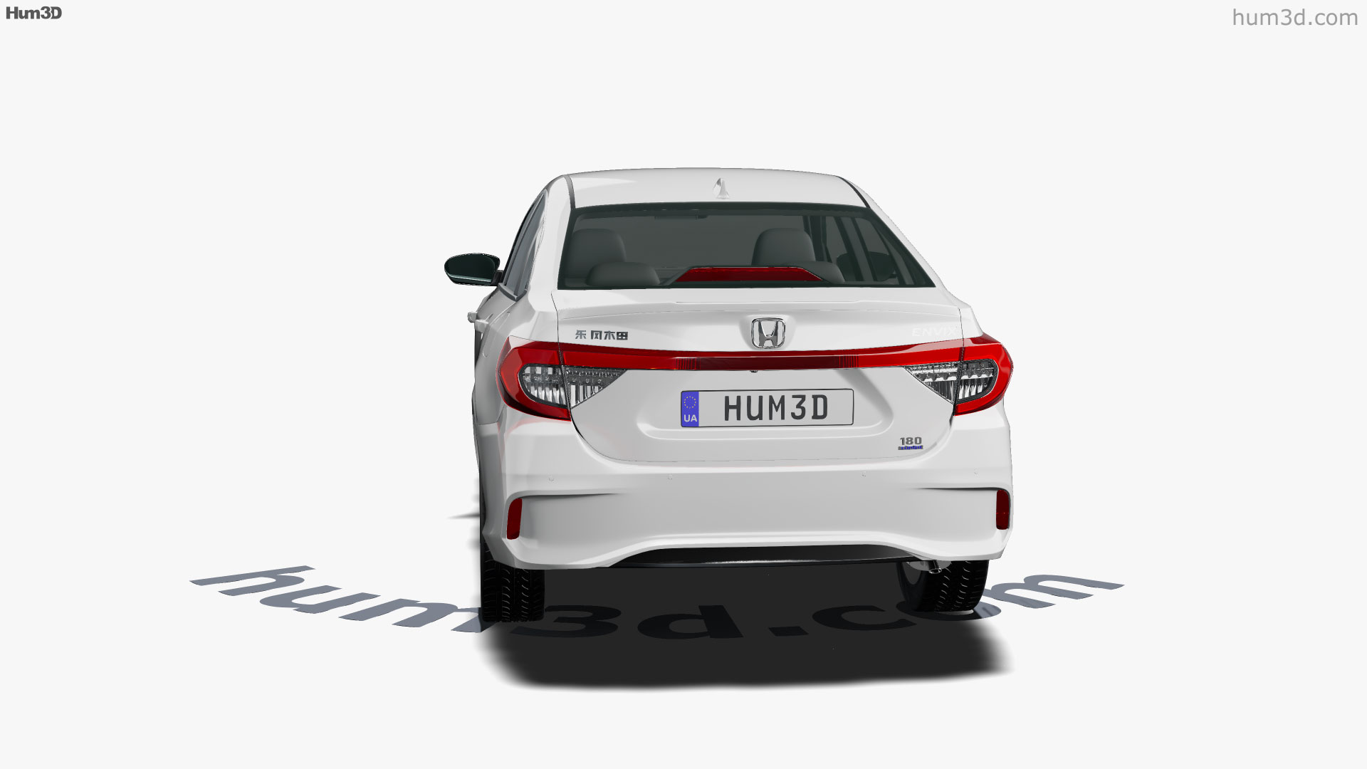 360 view of Honda Envix 2024 3D model - 3DModels store