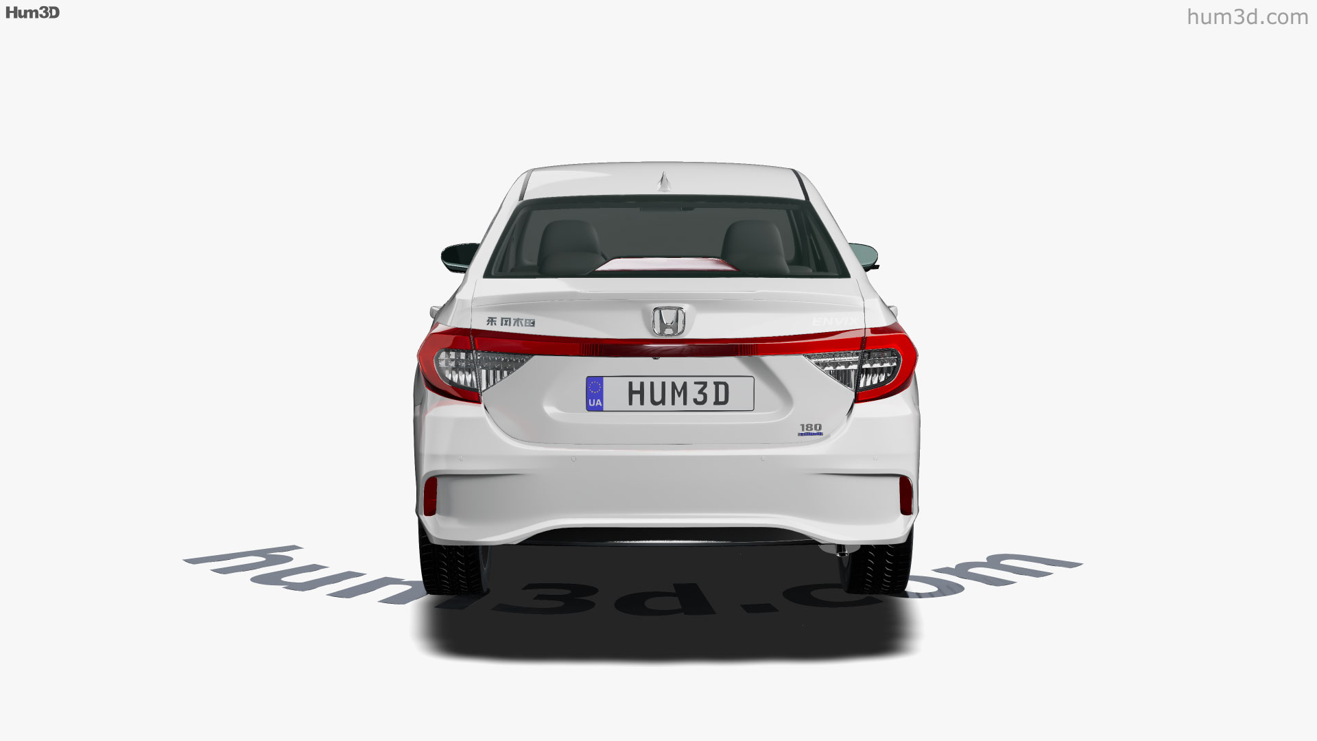 360 view of Honda Envix 2024 3D model - 3DModels store