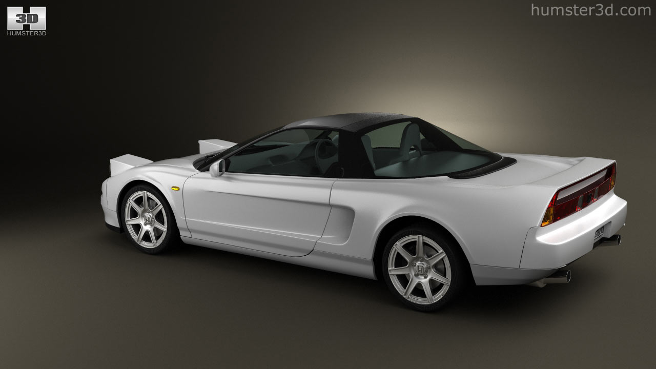 360 view of Honda NSX Type-R 1992 3D model - 3DModels store