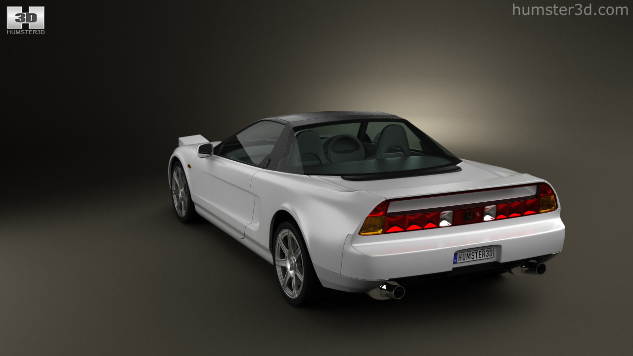 360 view of Honda NSX Type-R 1992 3D model - 3DModels store