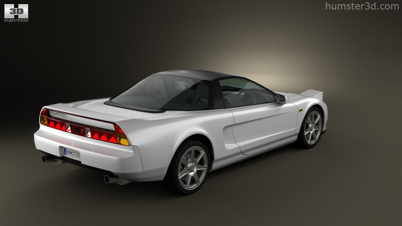 360 view of Honda NSX Type-R 1992 3D model - 3DModels store