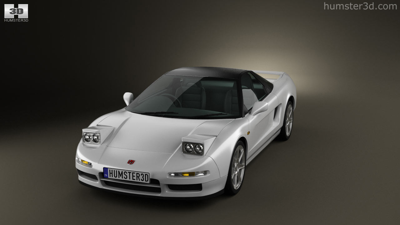 360 view of Honda NSX Type-R 1992 3D model - 3DModels store