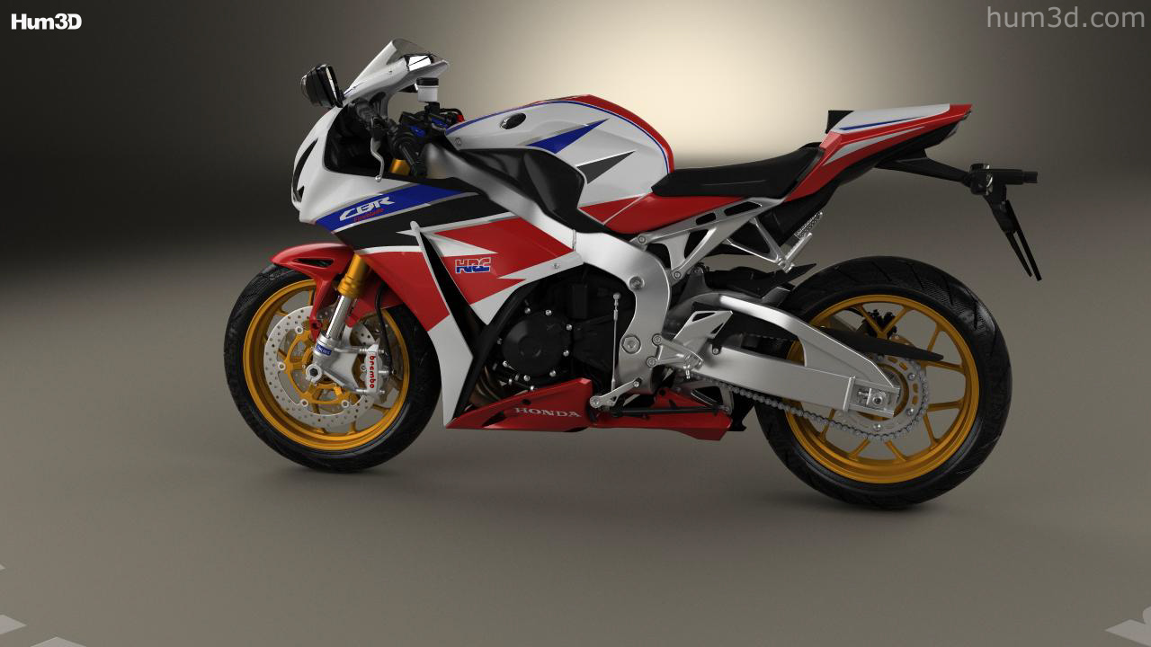 360 view of Honda CBR1000RR Fireblade 2016 3D model - 3DModels store
