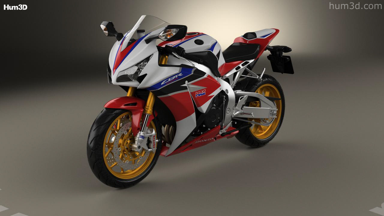 360 view of Honda CBR1000RR Fireblade 2016 3D model - 3DModels store